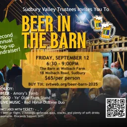 Beer in the Barn 2025 | Sudbury Valley Trustees